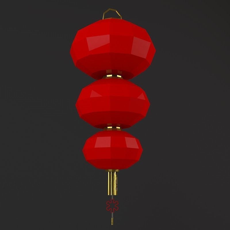 3D model Traditional Chinese Lanterns VR / AR / low-poly | CGTrader