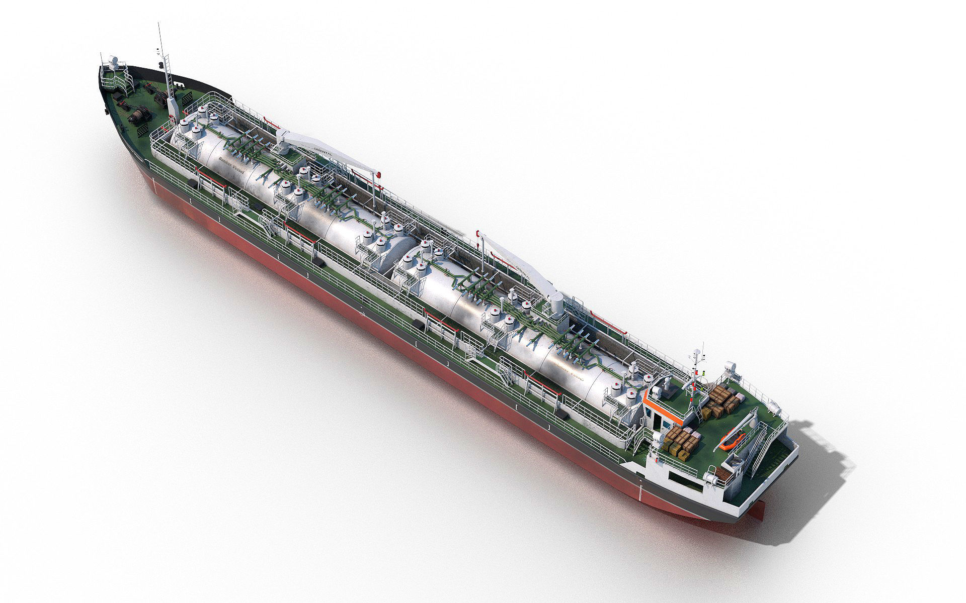 Bunkering vessel 3D model | CGTrader