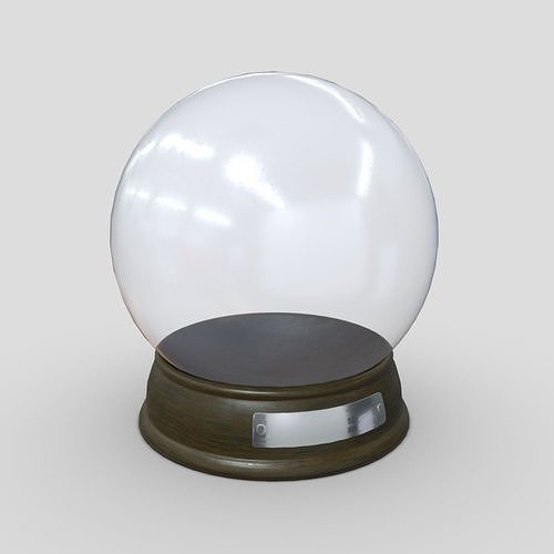 3D model Glass Ball 2 VR / AR / low-poly | CGTrader