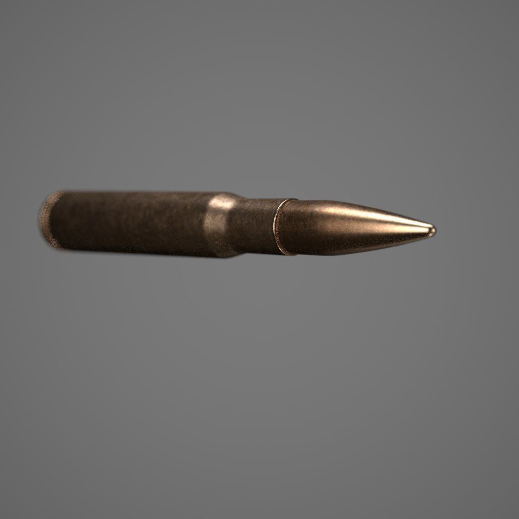 M2 50 Cal Ammunition 3D model | CGTrader