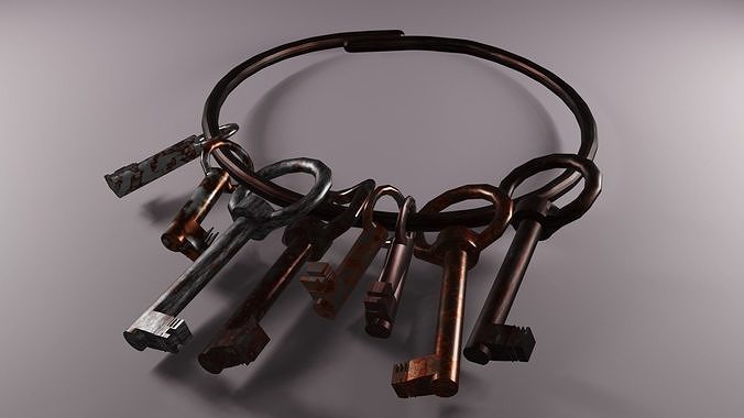 key bunch 3D model | CGTrader
