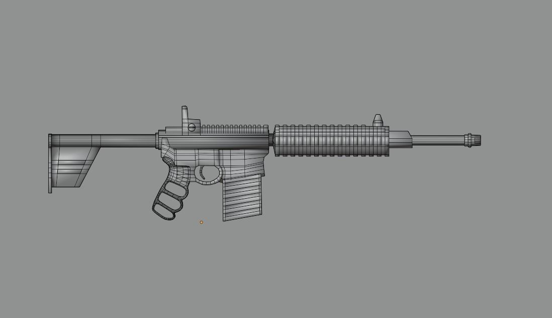 Weapon Asset free VR / AR / low-poly 3D model | CGTrader