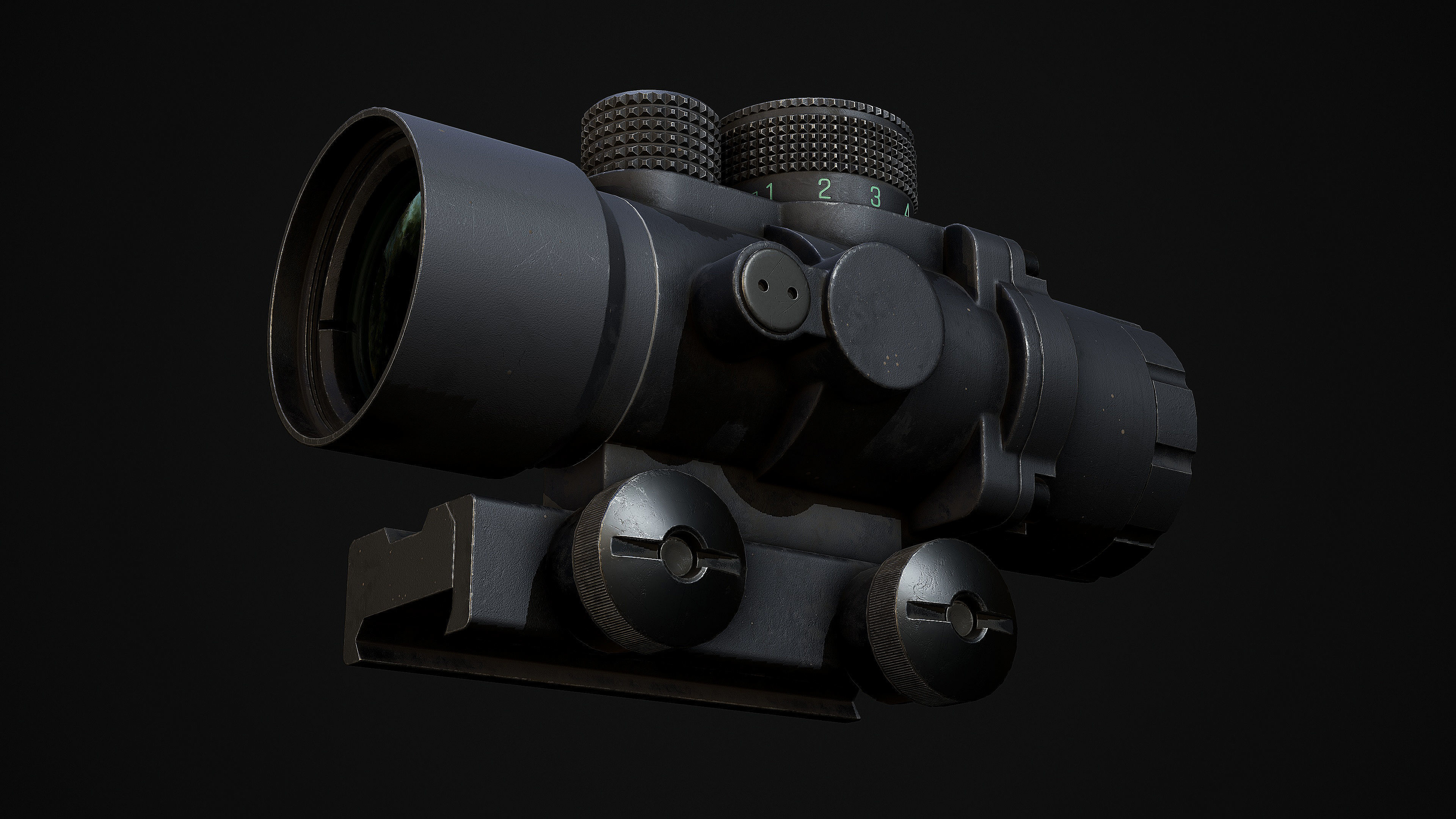 3D model MONSTRUM 2X SCOPE VR / AR / low-poly | CGTrader