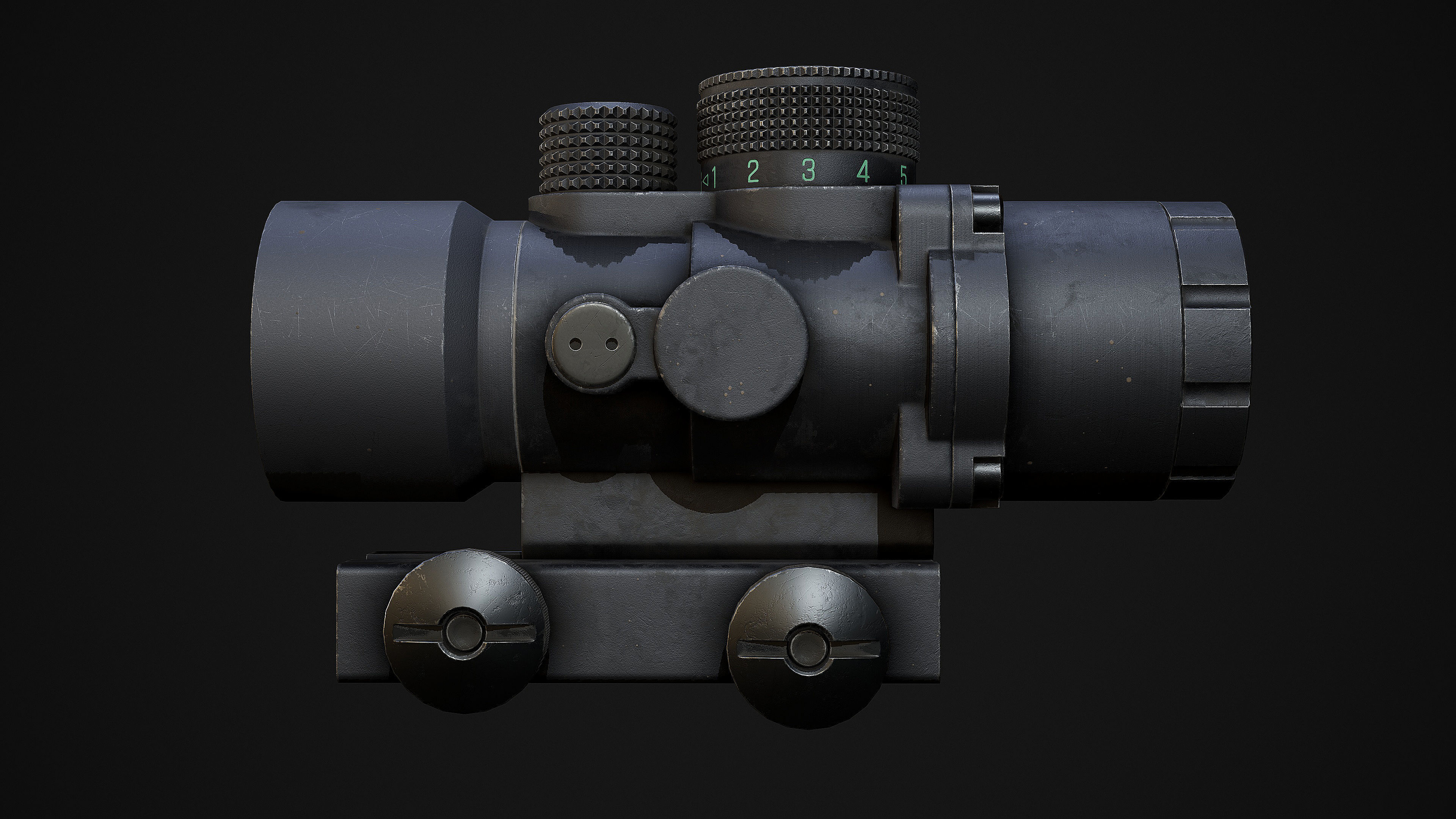 3D model MONSTRUM 2X SCOPE VR / AR / low-poly | CGTrader