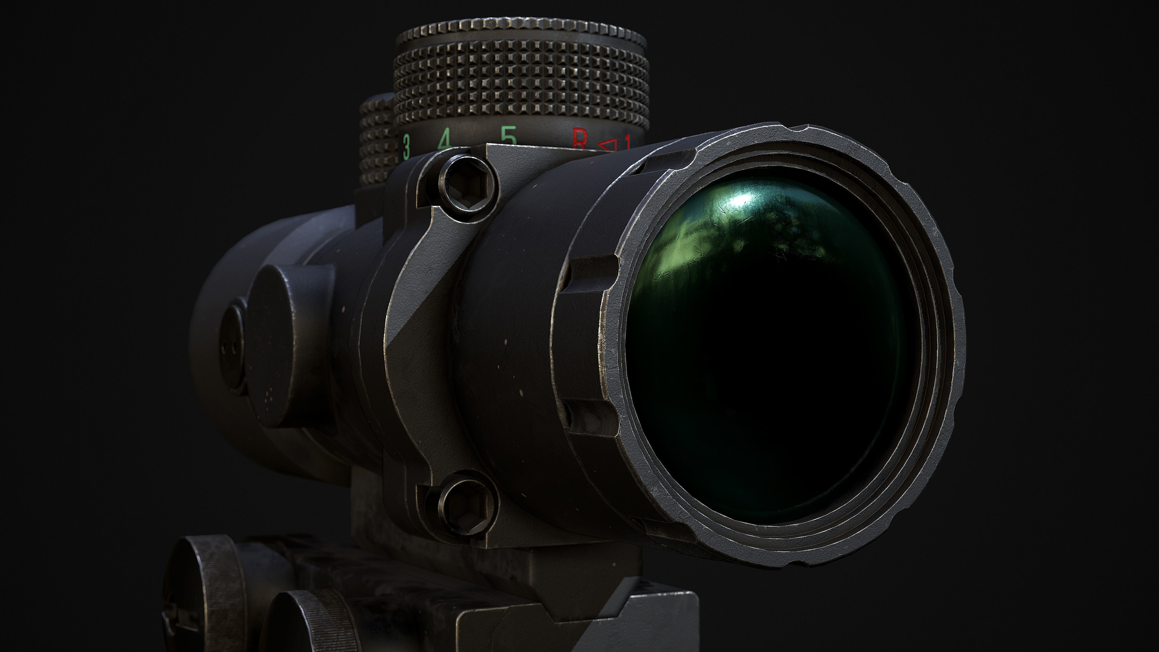 3D model MONSTRUM 2X SCOPE VR / AR / low-poly | CGTrader