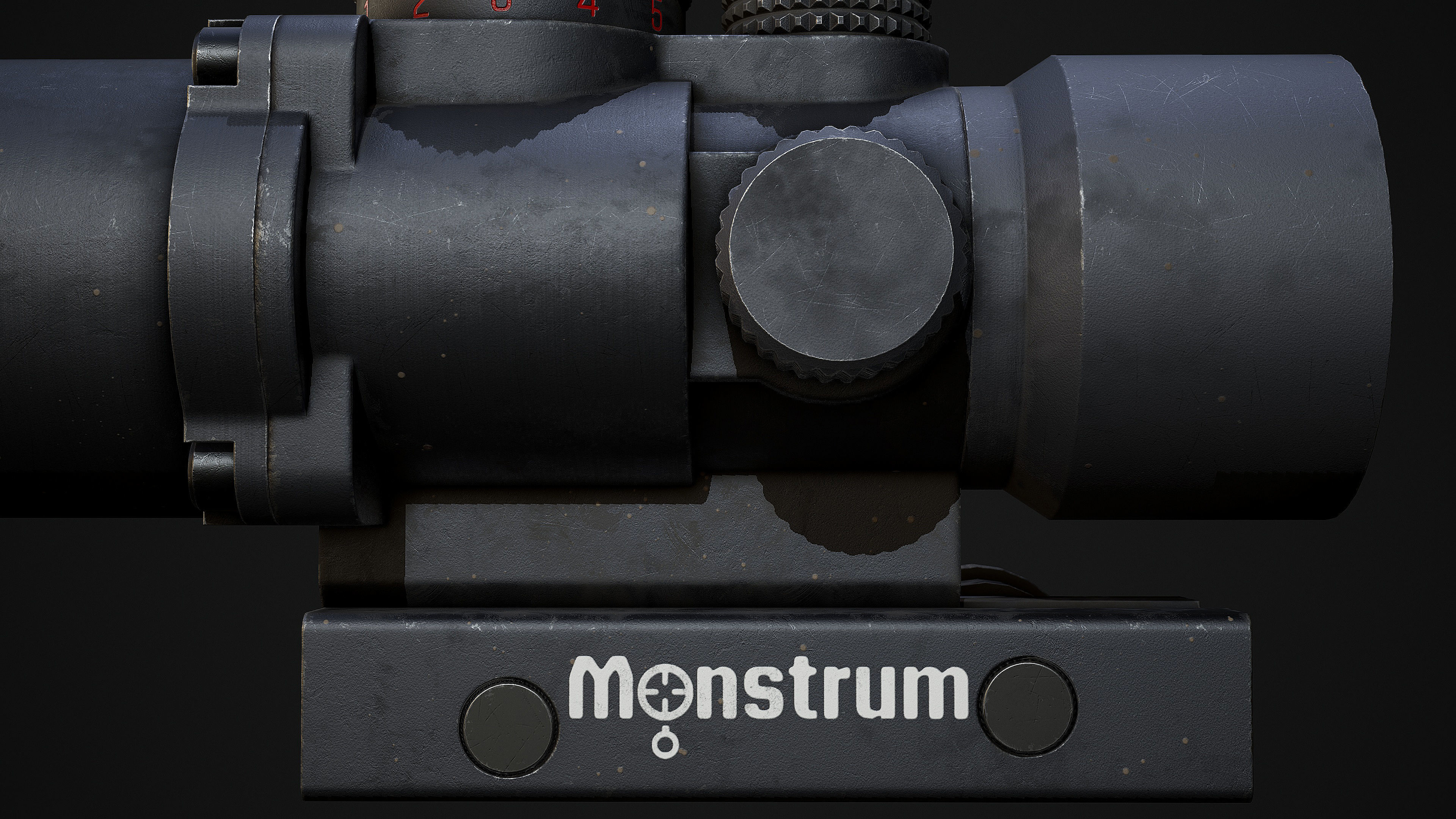 3D model MONSTRUM 2X SCOPE VR / AR / low-poly | CGTrader