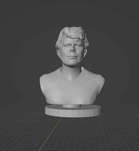 Stephen King 3D model 3D printable | CGTrader