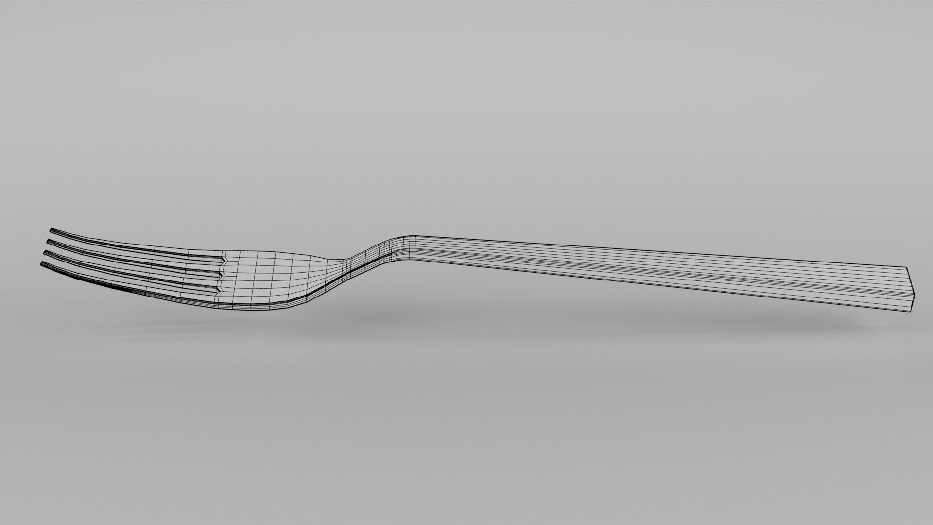 Fork 3D model 3D model | CGTrader