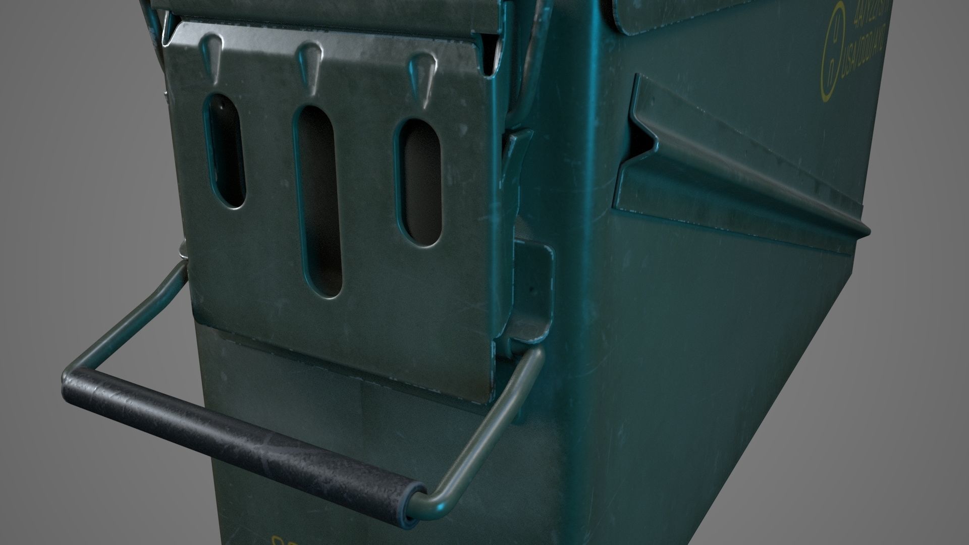 PA120 40mm Ammo Can HQ 3D model | CGTrader