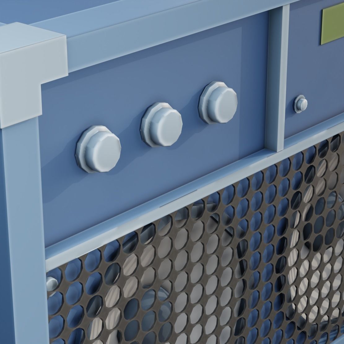 3D model Sound Box VR / AR / low-poly | CGTrader