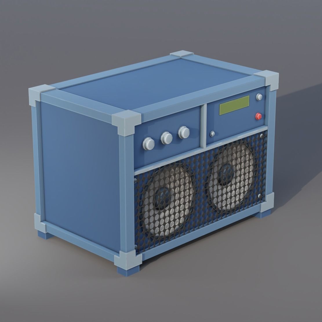 3D model Sound Box VR / AR / low-poly | CGTrader