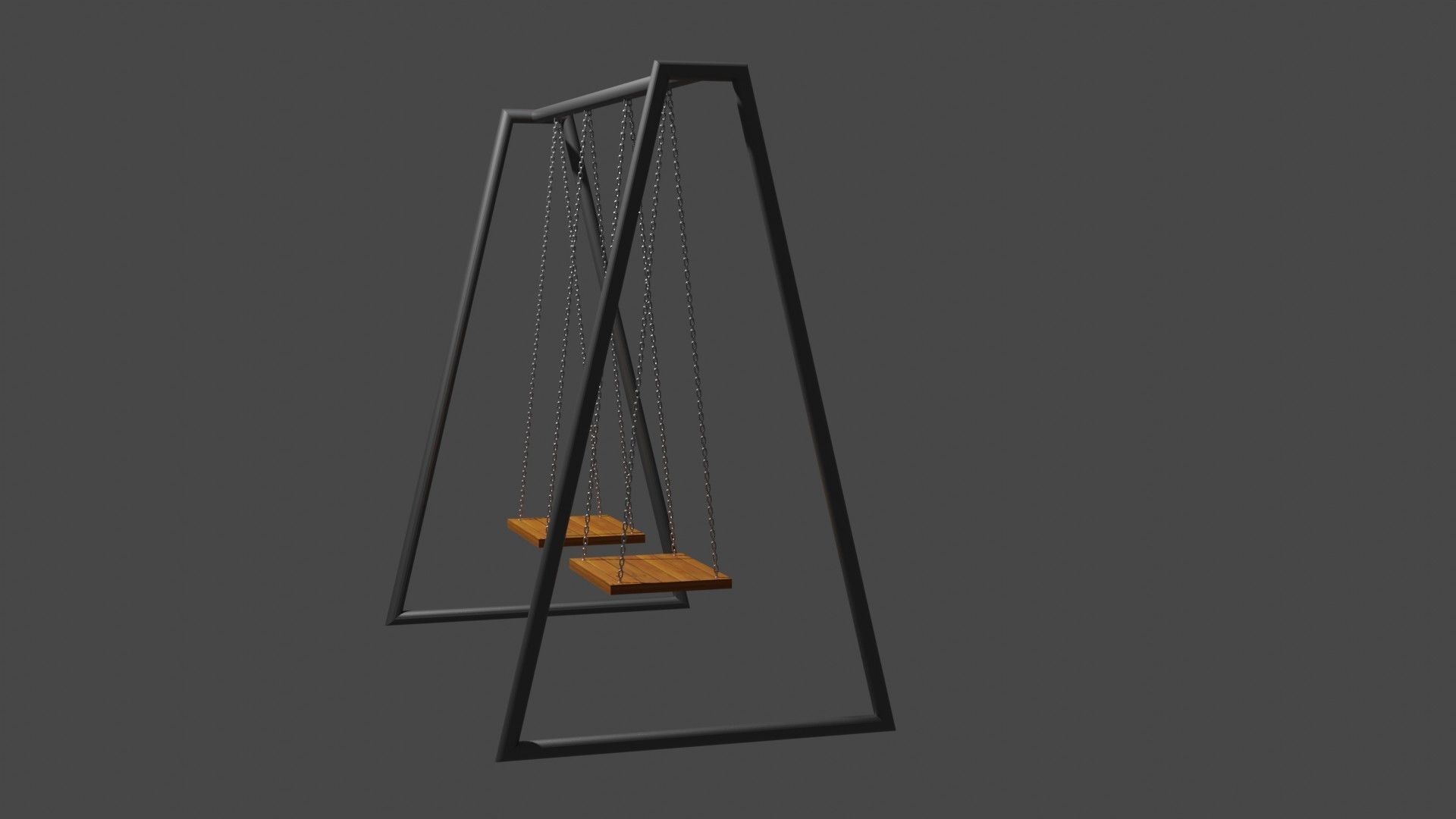Swing set 3D model | CGTrader