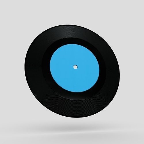 3D model Vinyl Record 2 VR / AR / low-poly | CGTrader