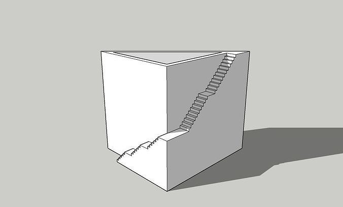 Mini Concrete Box04 3D model 3D printable | CGTrader