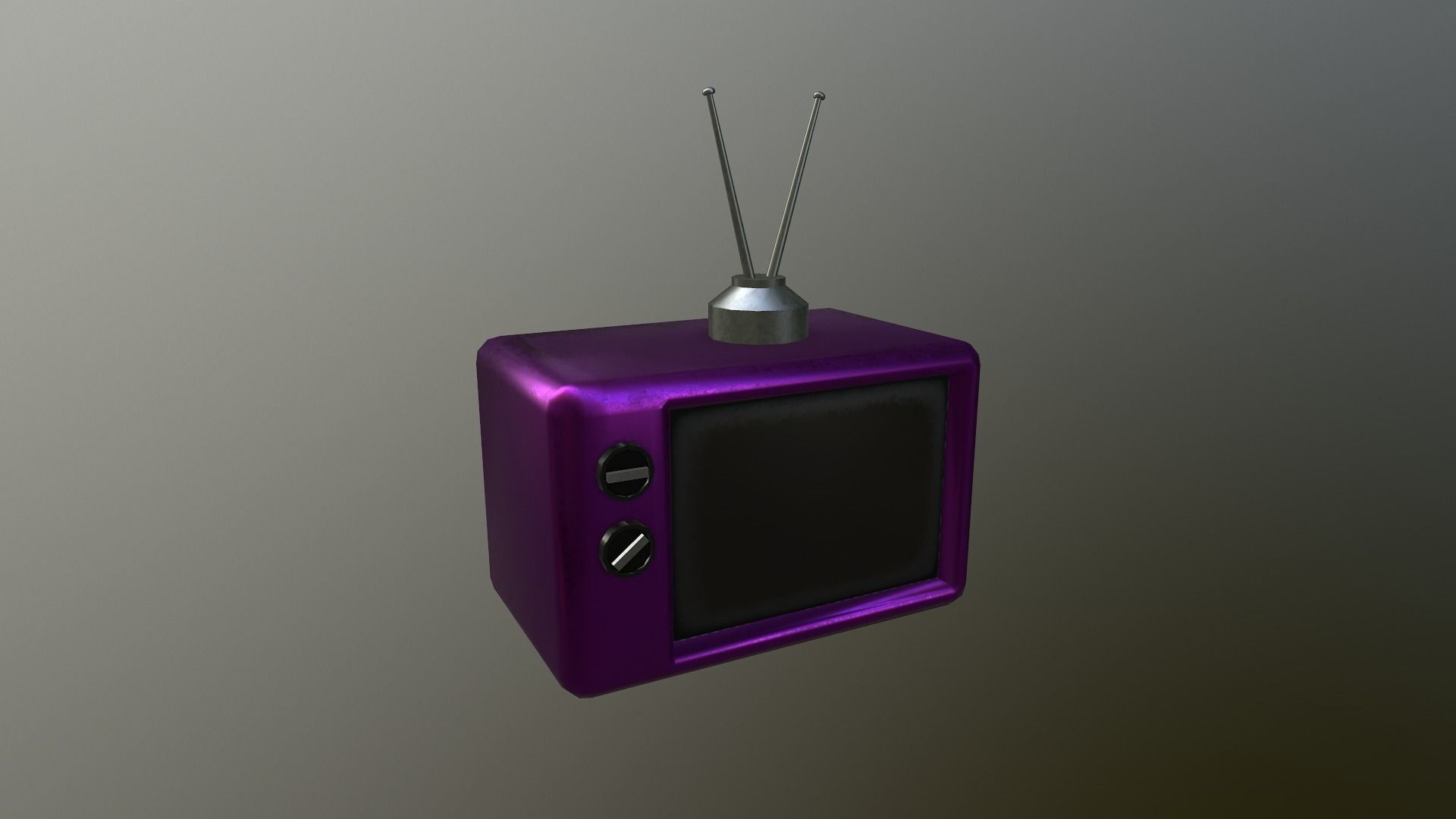 Low Poly Television free VR / AR / low-poly 3D model | CGTrader