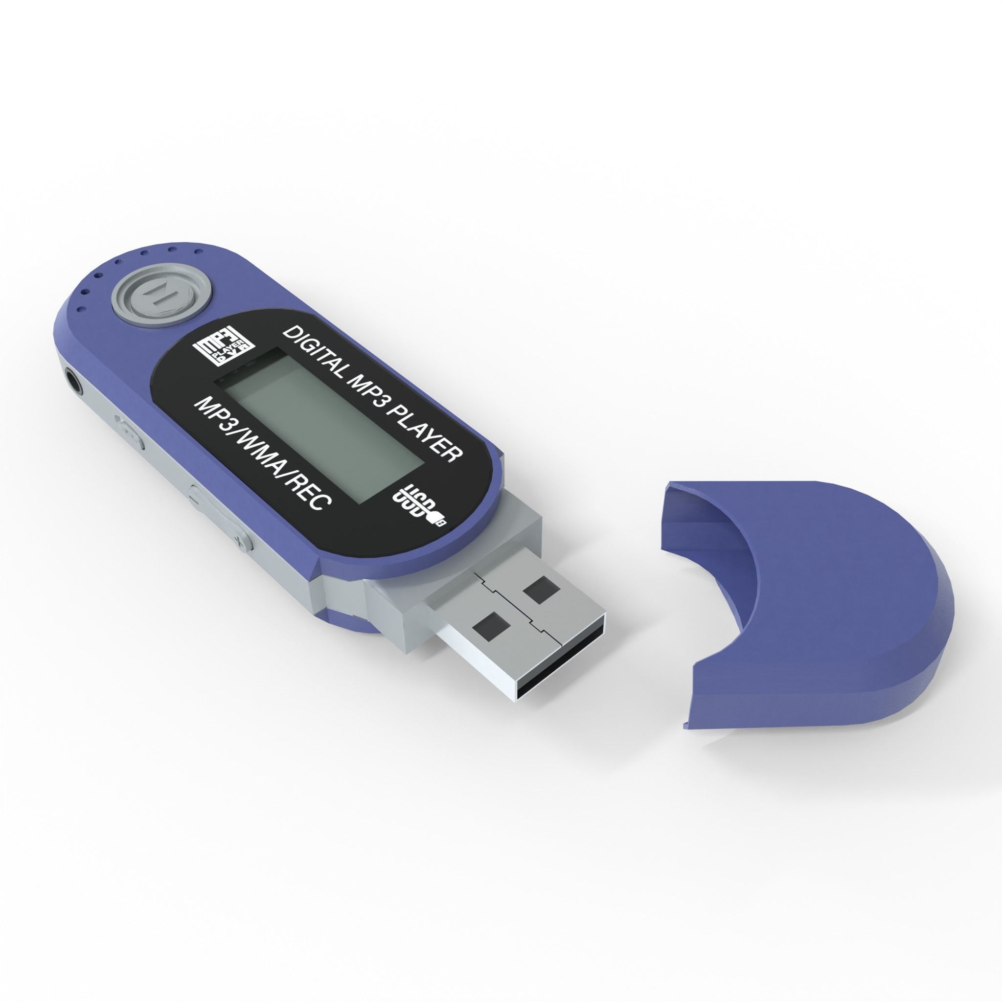 3D model Digital MP3 Player USB VR / AR / low-poly | CGTrader