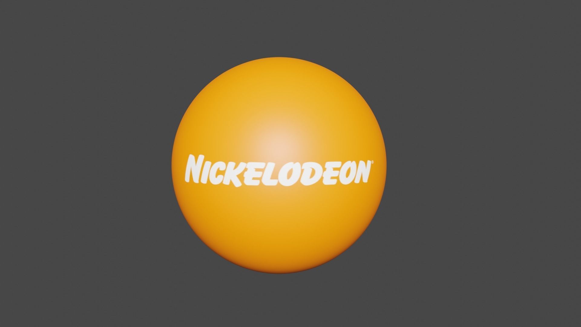 Nickelodeon Ball 3D model | CGTrader