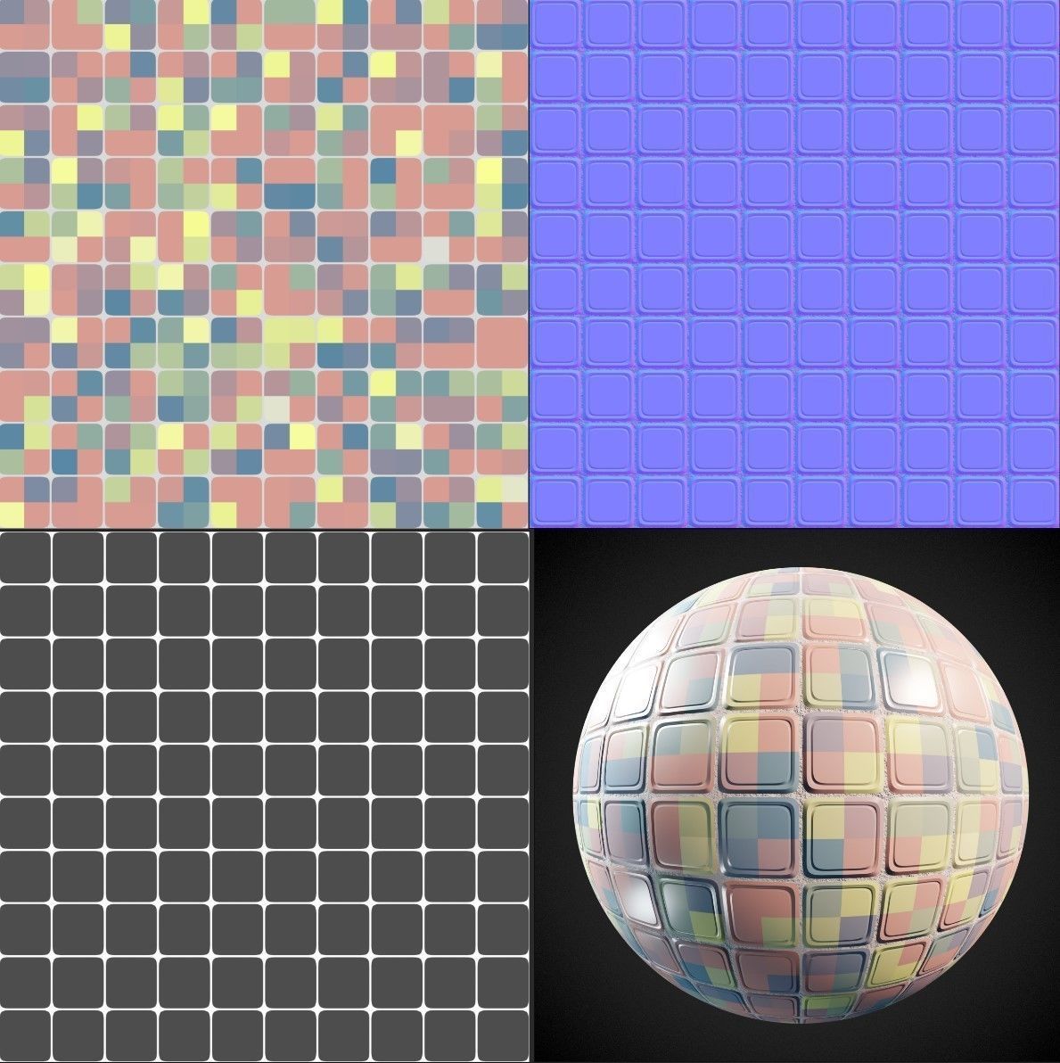 Tile PBR Texture 02 Texture | CGTrader