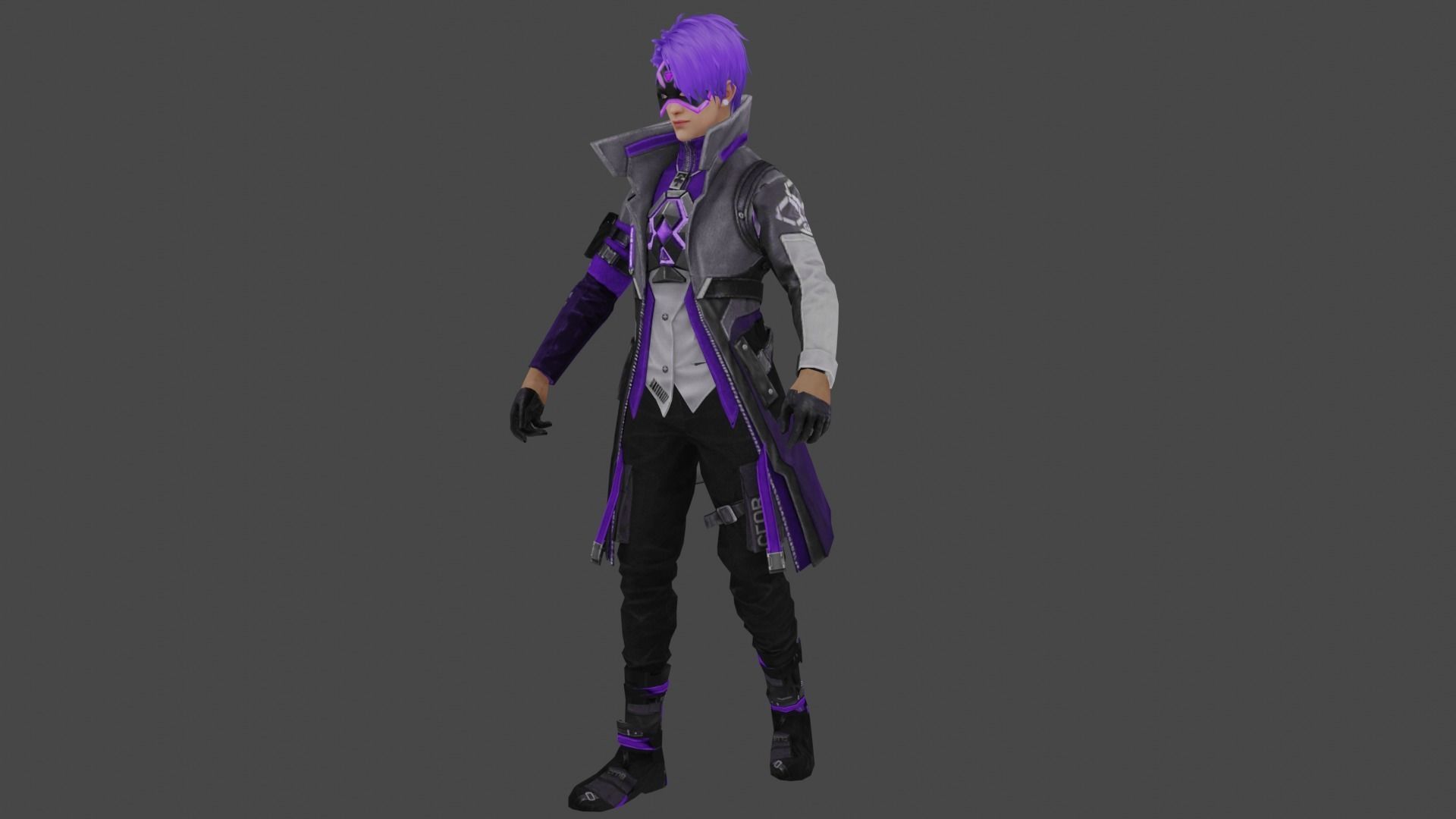 3D model Cyber Rex VR / AR / low-poly | CGTrader