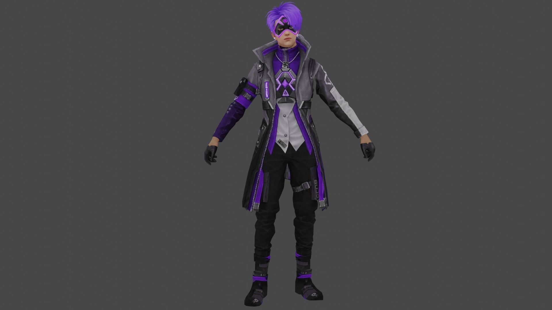 3D model Cyber Rex VR / AR / low-poly | CGTrader