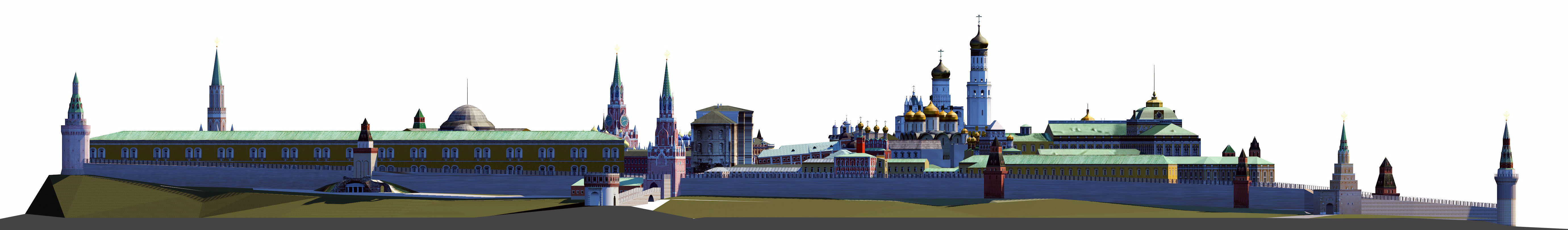 3D model Kremlin 1916 VR / AR / low-poly | CGTrader