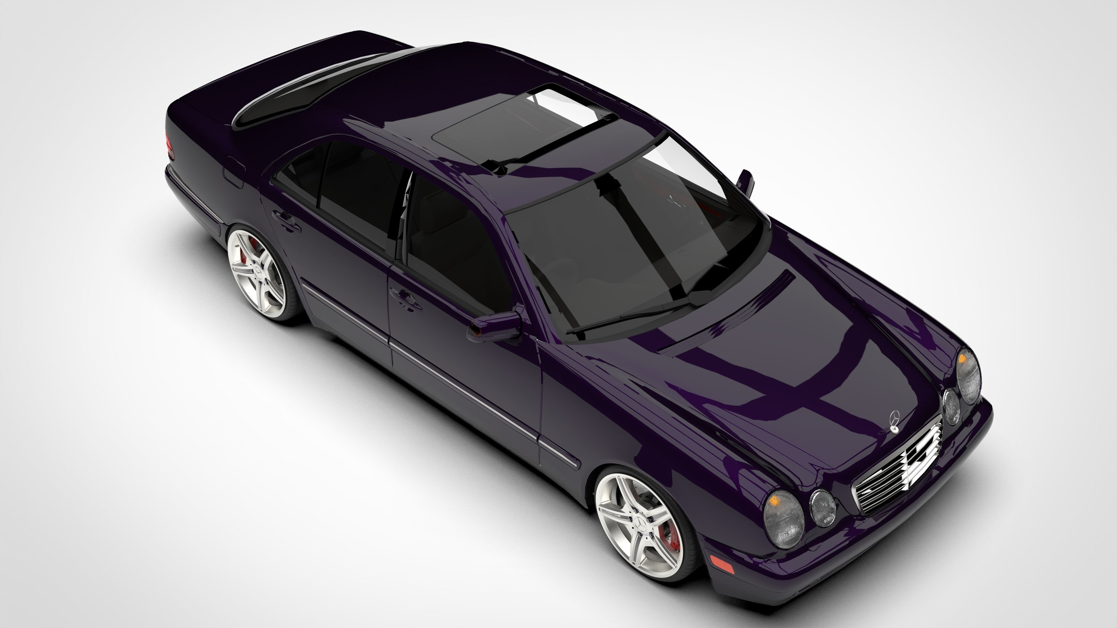 MERCEDES BENZ E - CLASS W210 SEDAN 3D model | CGTrader
