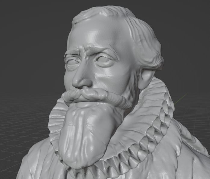 Johannes Kepler 3D model 3D printable | CGTrader