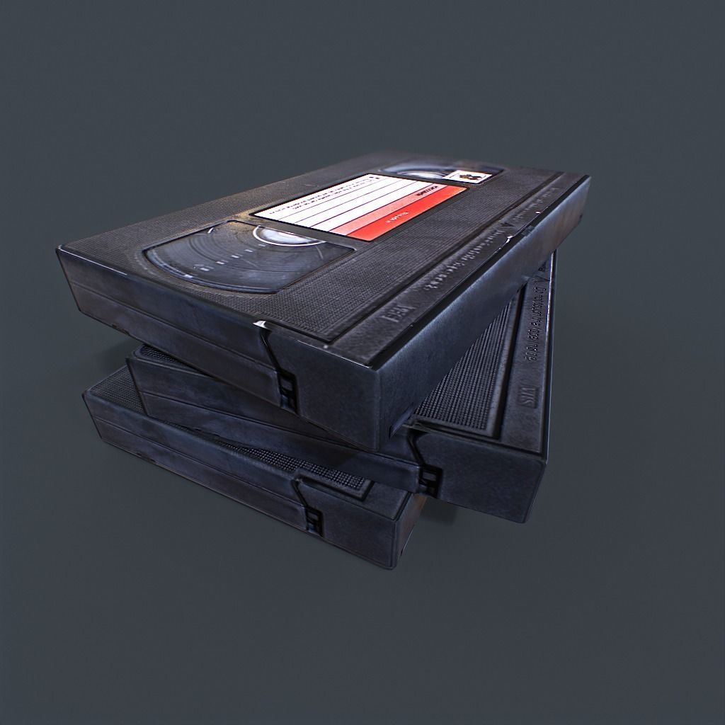 3D model VHS Tapes VR / AR / low-poly | CGTrader