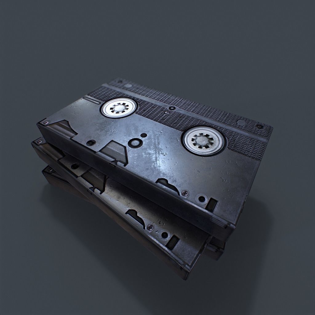 3D model VHS Tapes VR / AR / low-poly | CGTrader