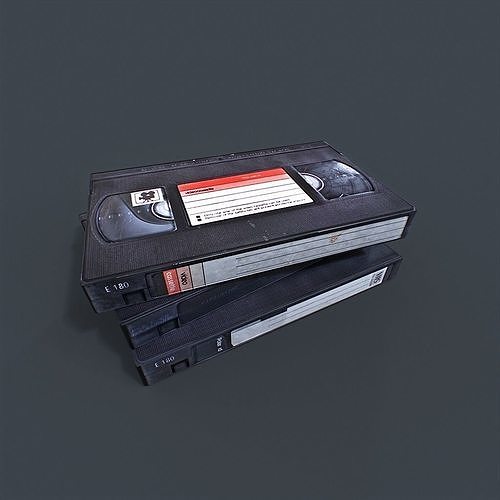 3D model VHS Tapes VR / AR / low-poly | CGTrader
