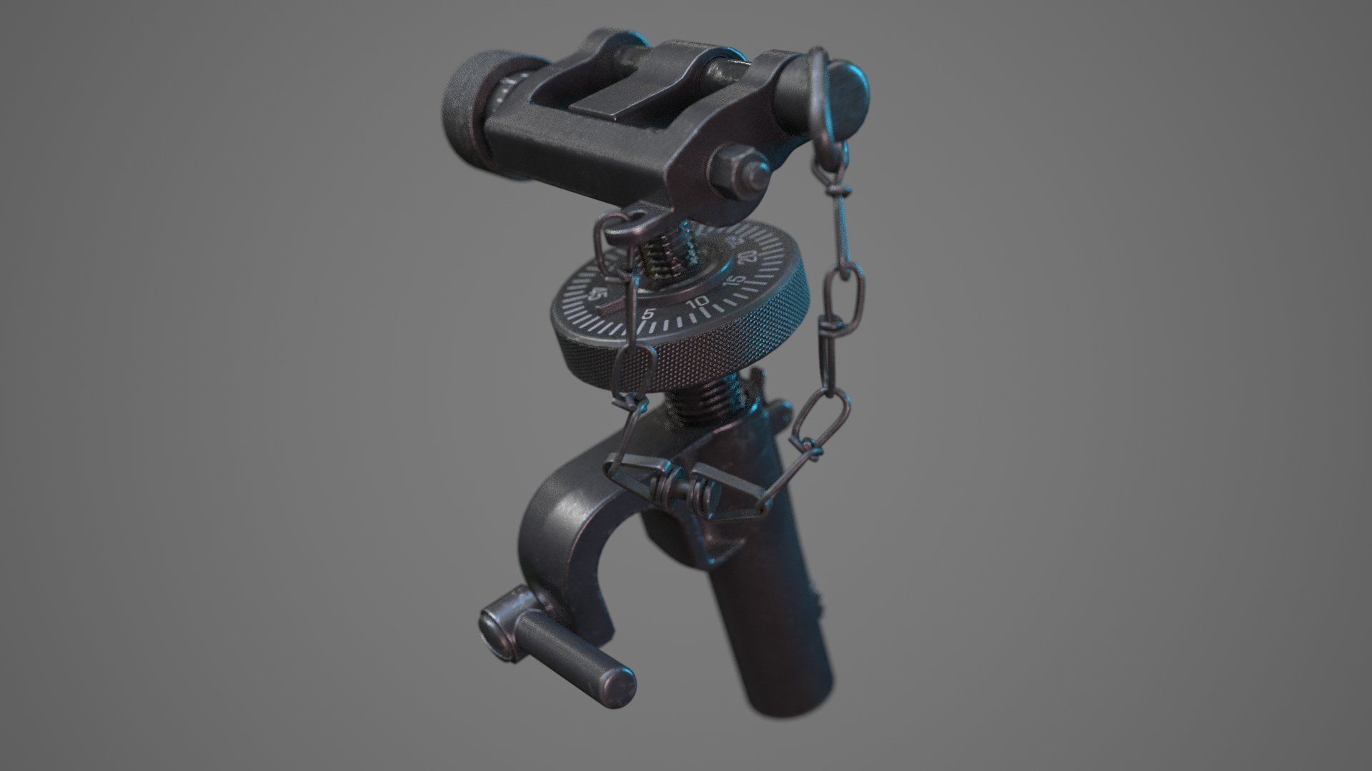 M2 Browning 50 CAL Machine Gun HQ 3D model | CGTrader