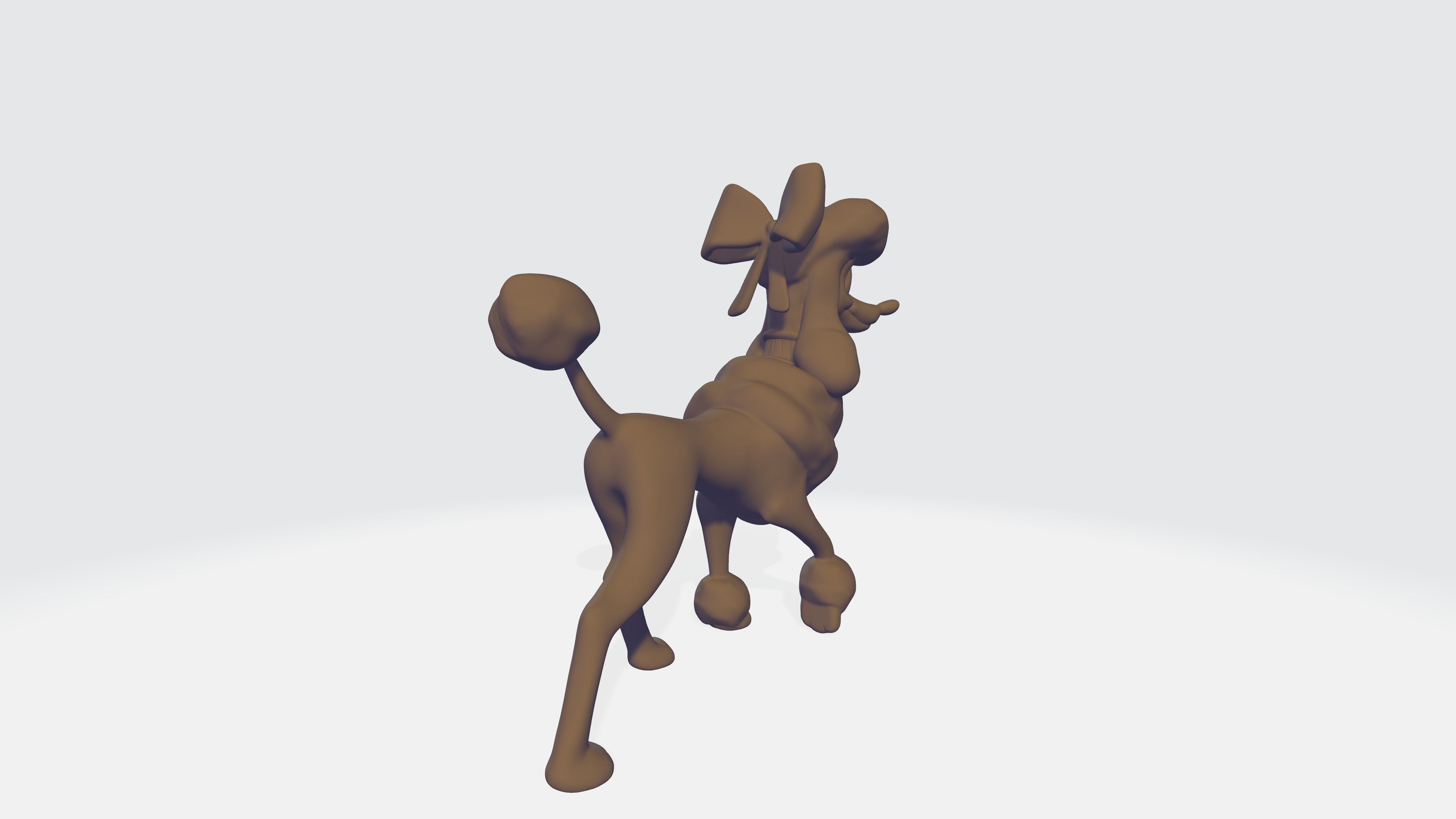 Poodle Georgette - STL 3D model | CGTrader