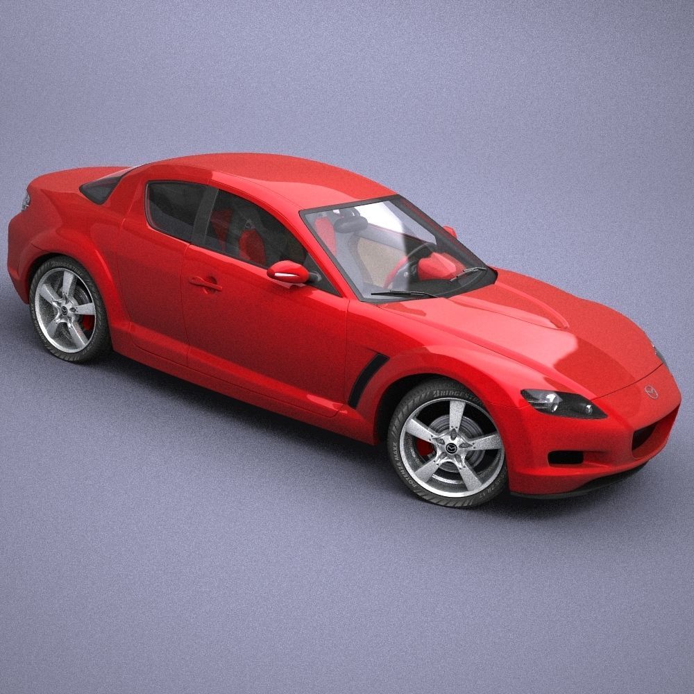 Mazda RX8 model in Lightwave 3D 3D model | CGTrader