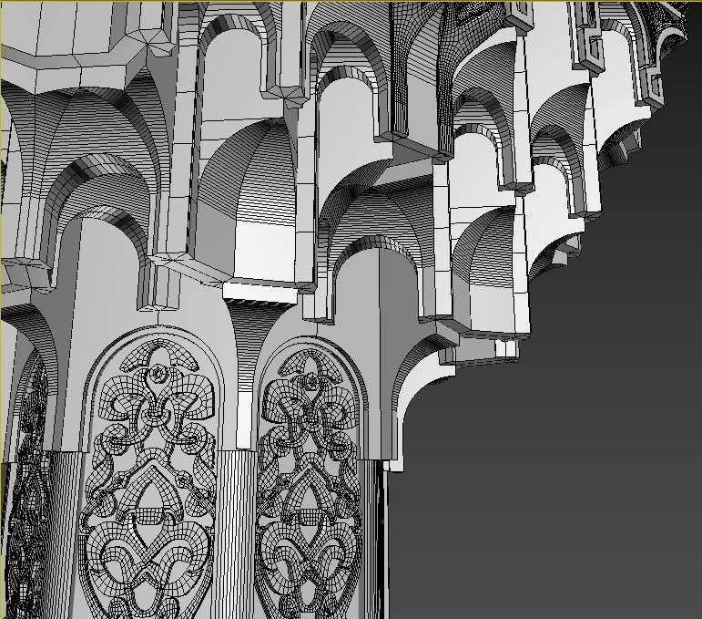 MUQARNAS Capital Alhambra of Granada 3D model | CGTrader