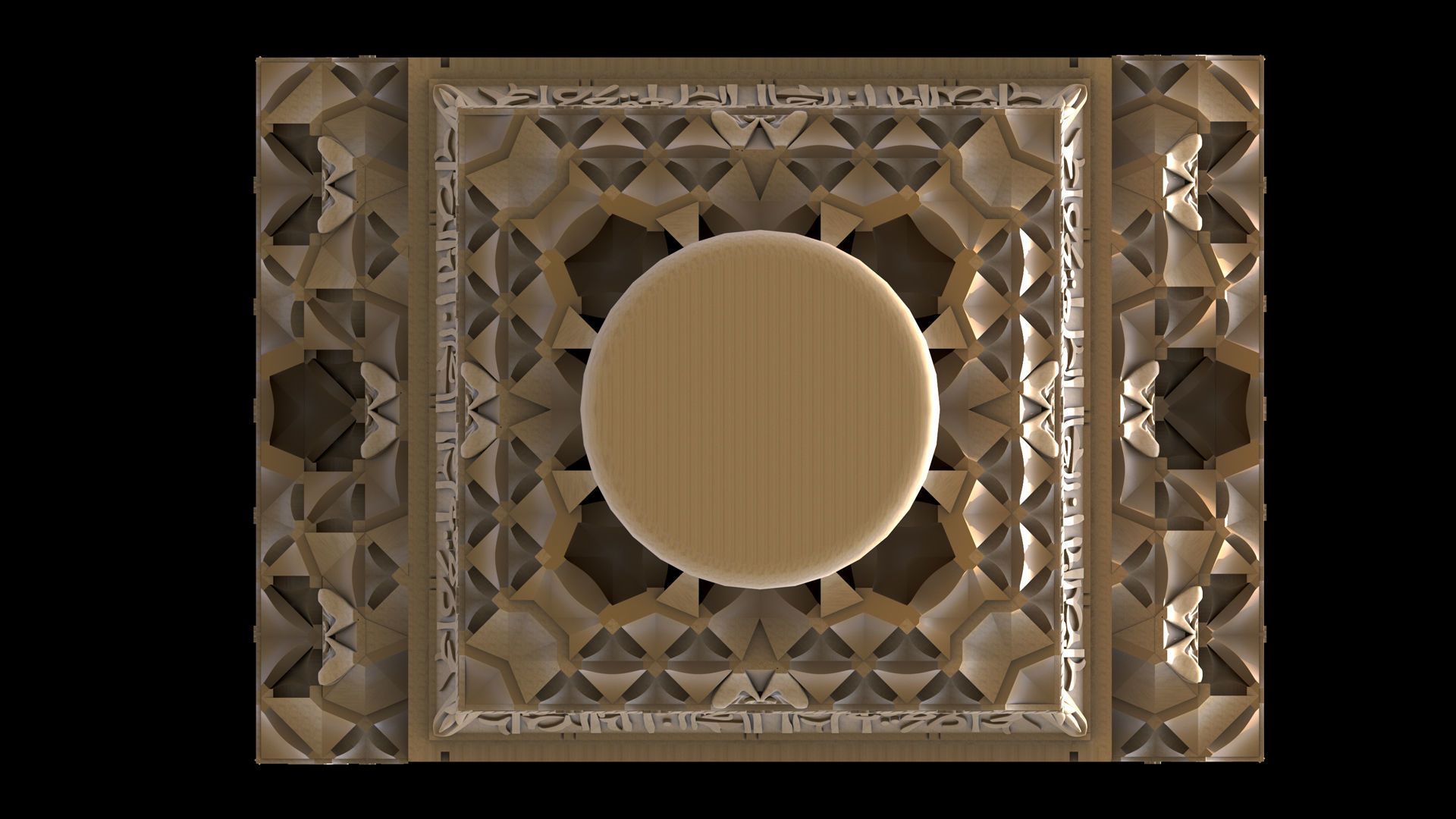 MUQARNAS Capital Alhambra of Granada 3D model | CGTrader
