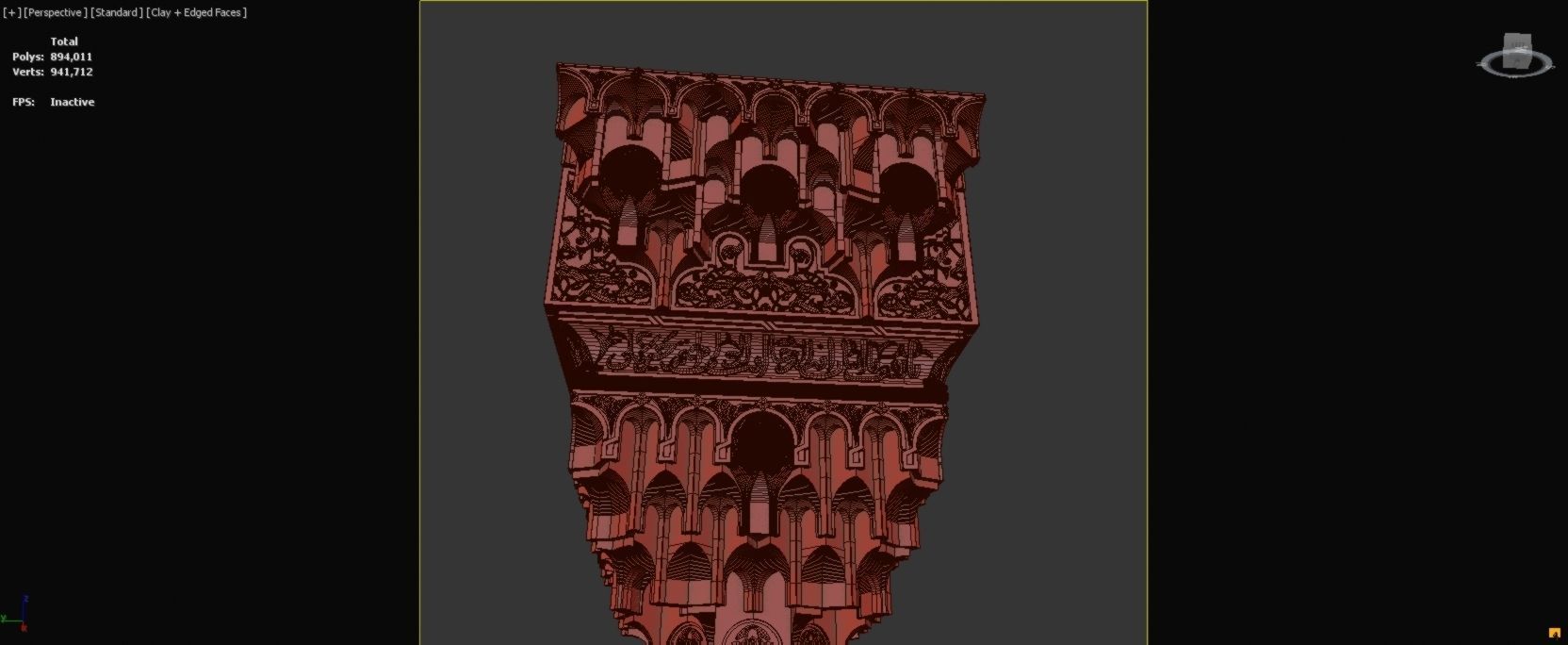 MUQARNAS Capital Alhambra of Granada 3D model | CGTrader
