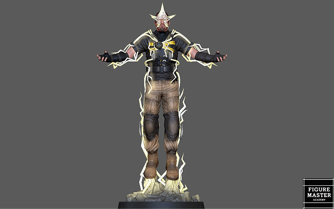 Jamie Foxx Electro Concept Art