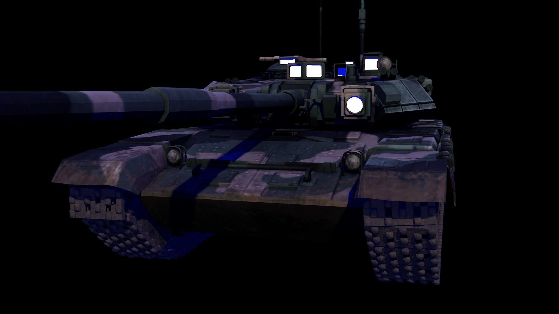 T90-a Tank - Rigged 3D model animated rigged | CGTrader