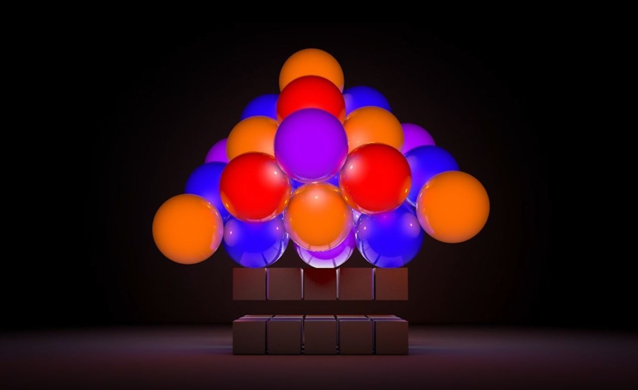 c4d Light ball animation 3D model animated rigged | CGTrader