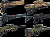Sci-Fi Rifles Set Kitbash 3D model | CGTrader