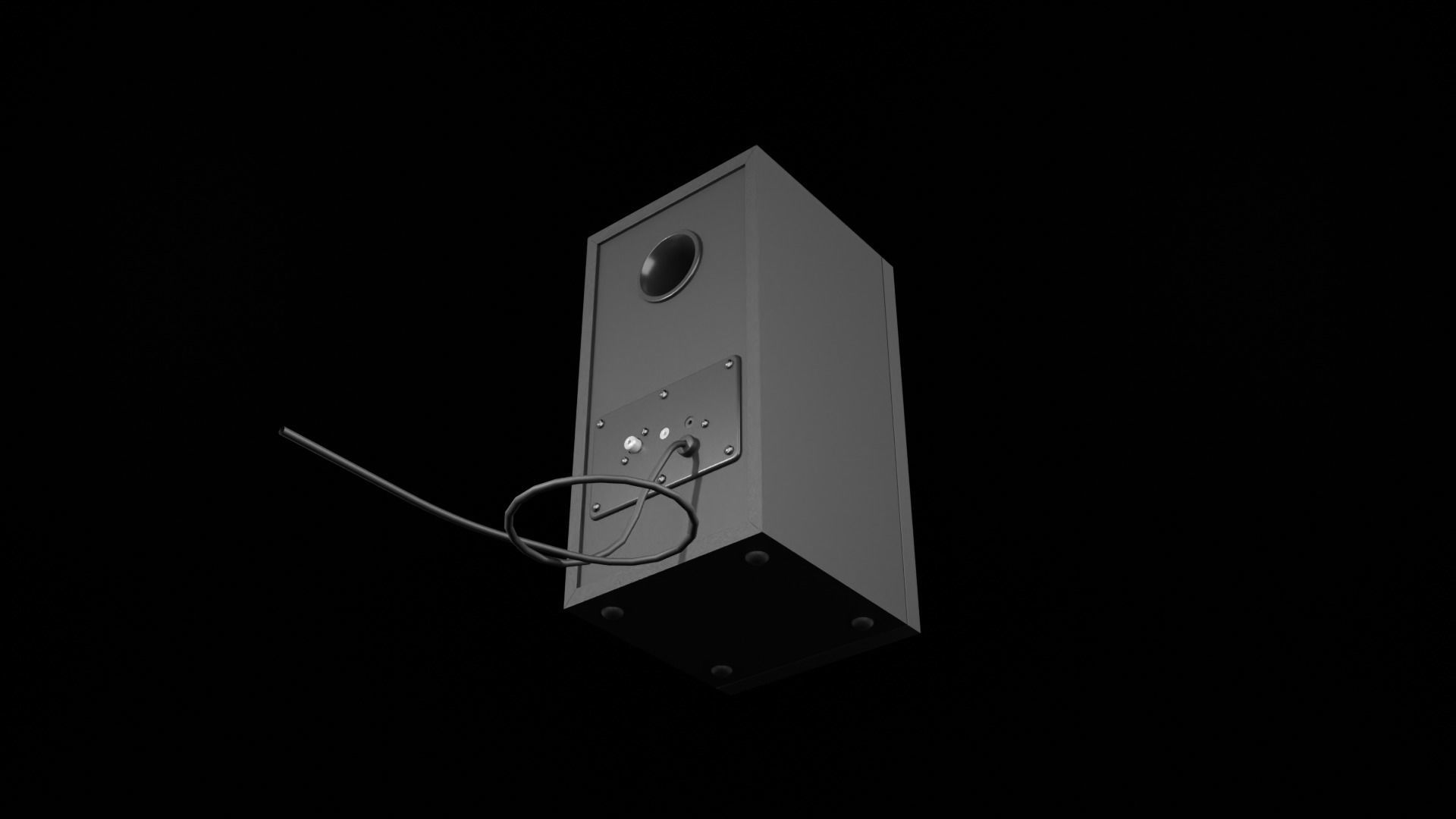 speaker sound Box PC 3D model | CGTrader