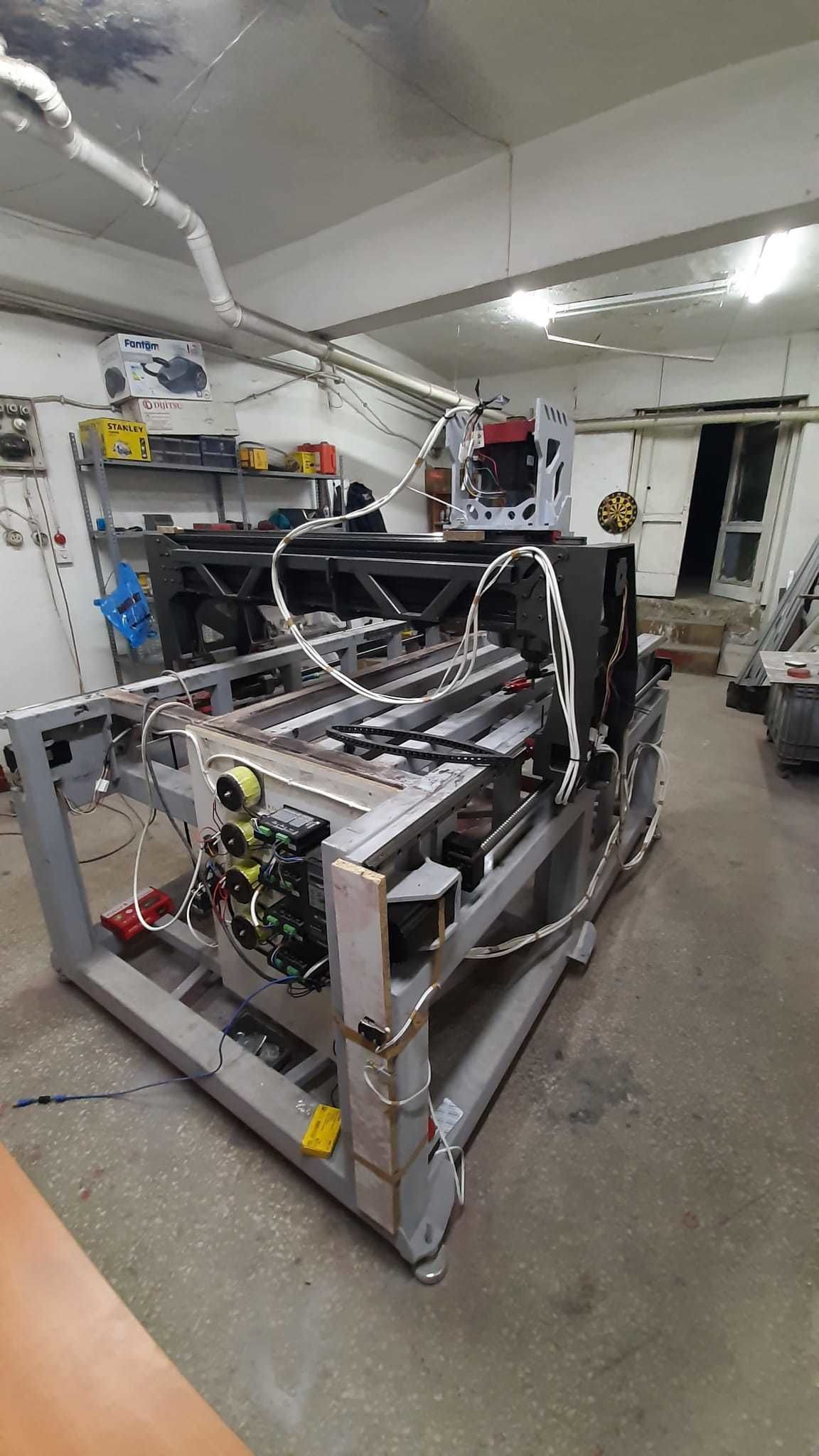 Cnc Router Professional 3D model animated rigged | CGTrader