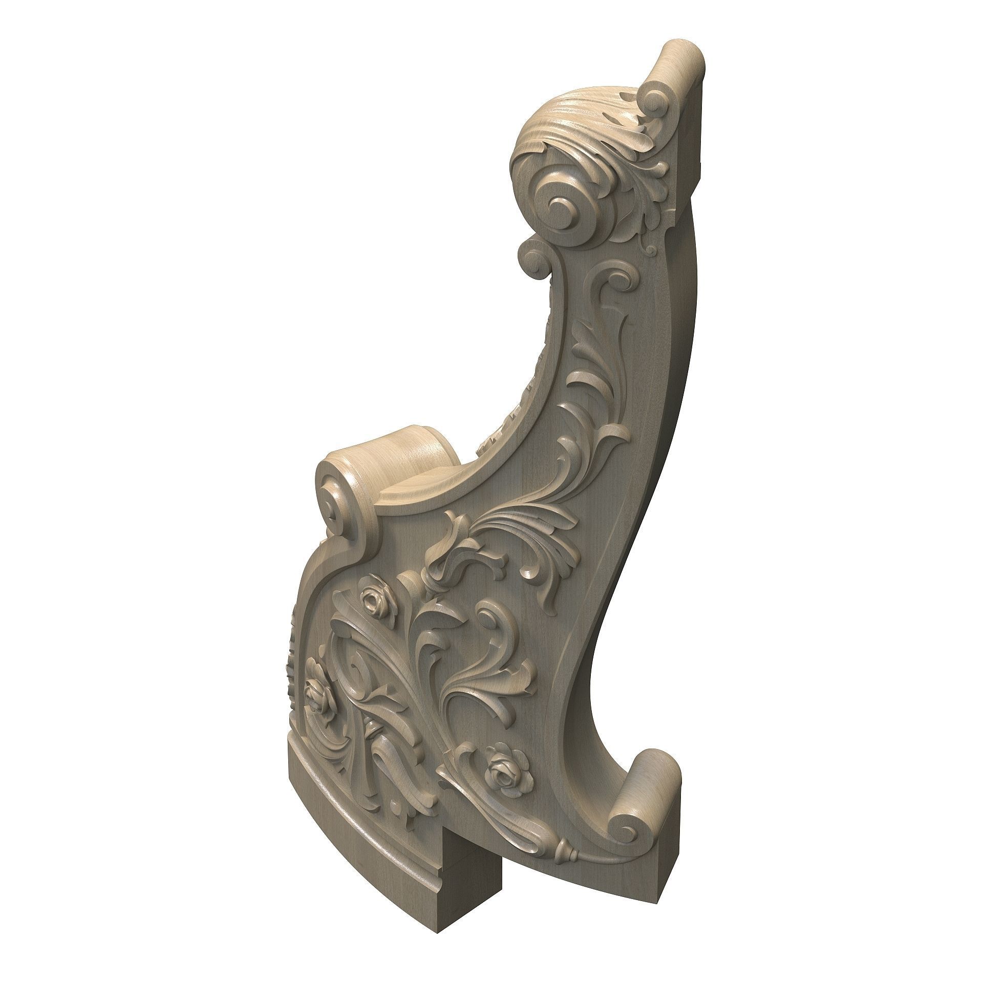 Support pillar ladder 3D model 3D printable | CGTrader