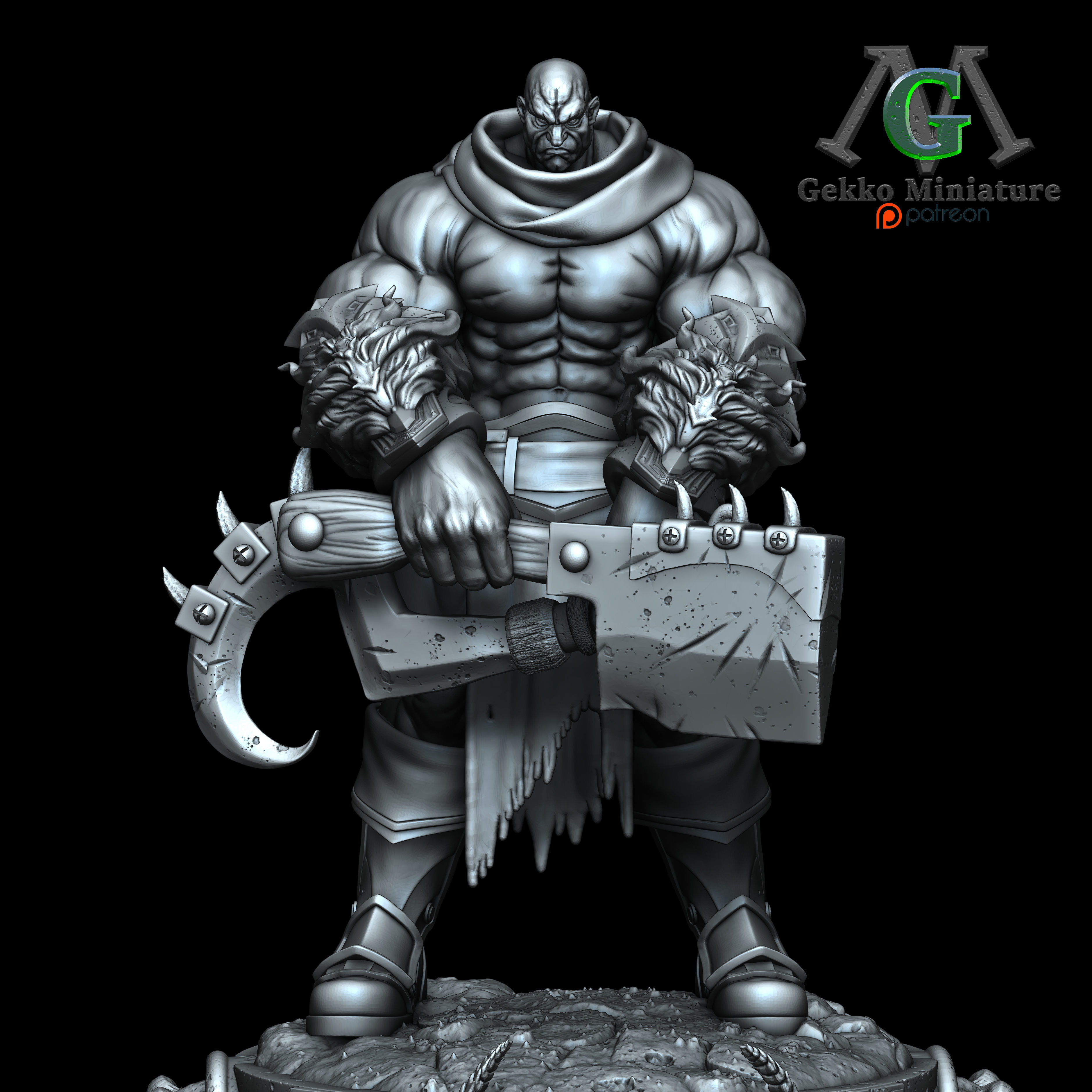 The Butcher 3D model 3D printable | CGTrader