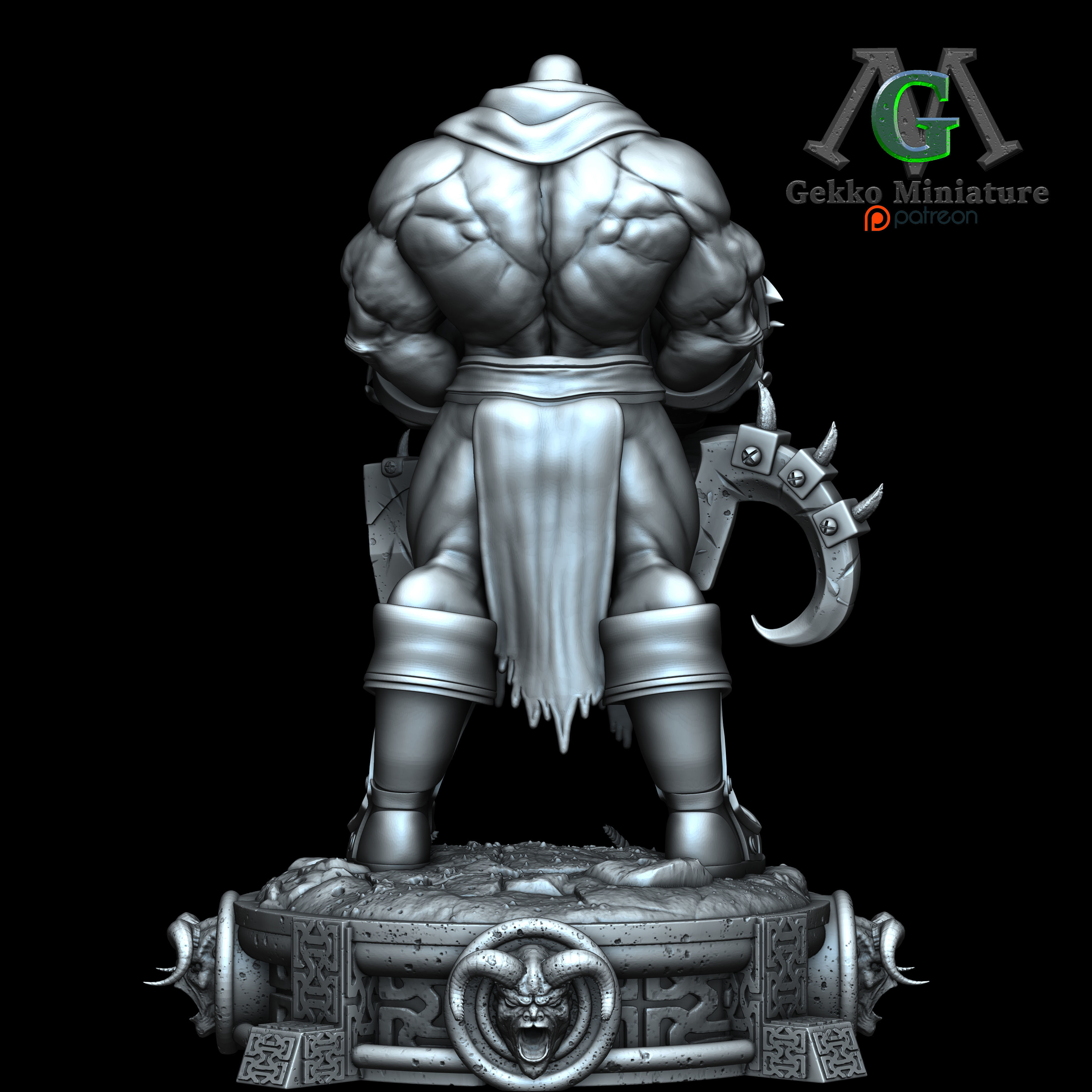 The Butcher 3D model 3D printable | CGTrader