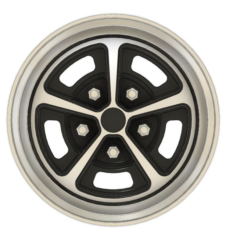 3d Printable Chevy SS vintage wheels - Hi poly 3D model 3D printable ...