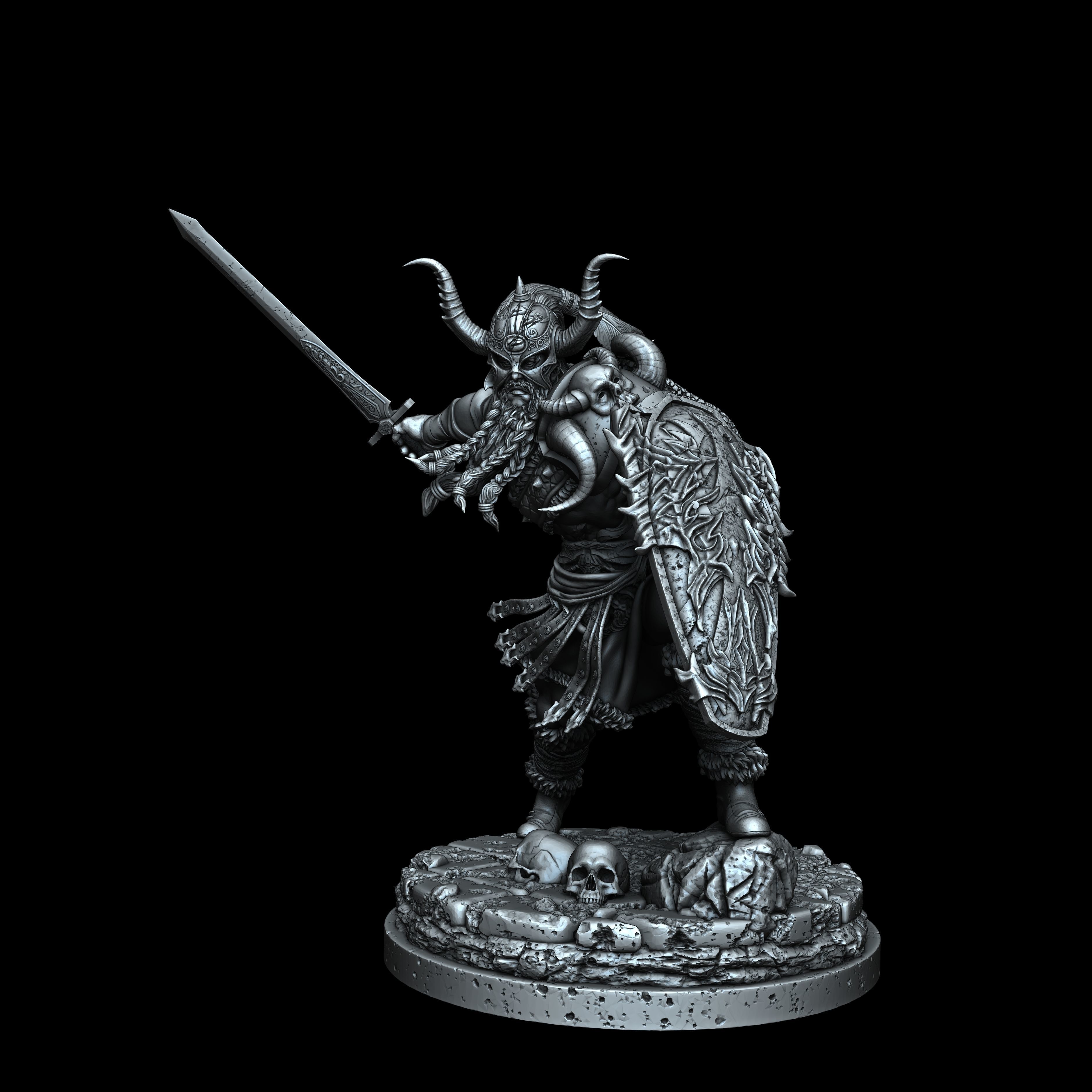 Achilles Warrior Pose 4 3D model 3D printable | CGTrader