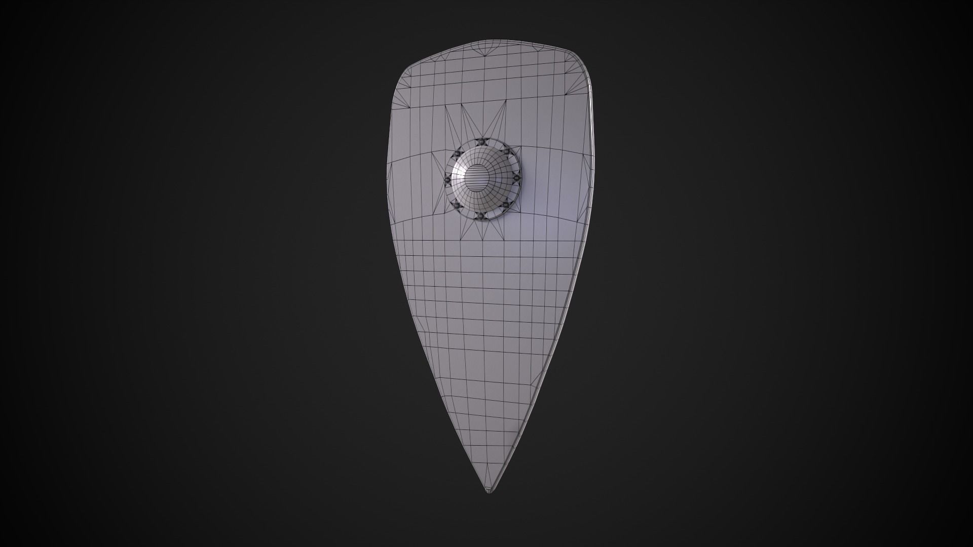 3D model Crusader Shields VR / AR / low-poly | CGTrader