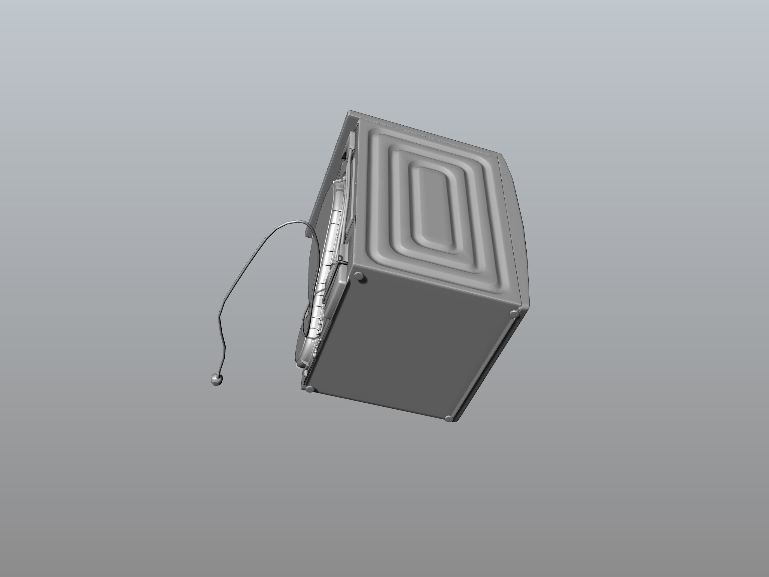 washing machine 3D model 3D printable | CGTrader