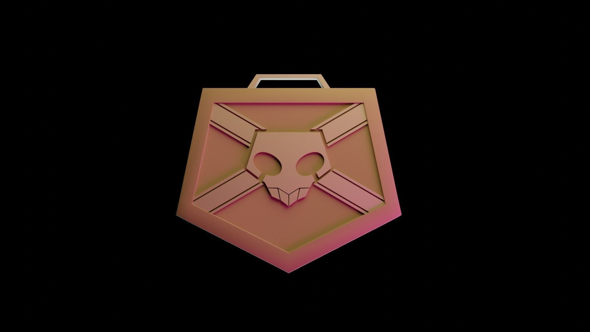 Substitute shinigami badge 3D model | CGTrader